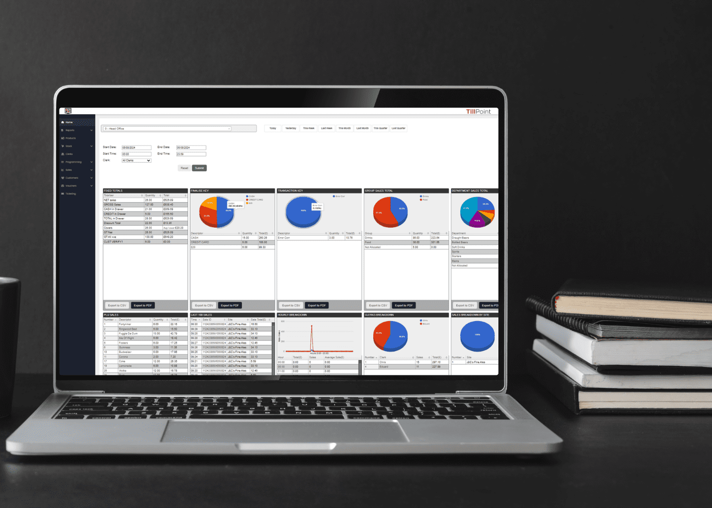 Cloud Reporting Software - Till Point EPOS Specialists